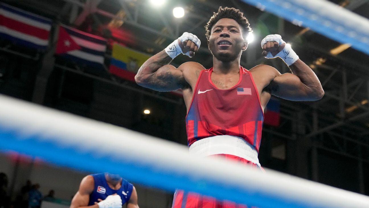 Jahmal Harvey, Olímpico 2024, ficha por la promotora de Jake Paul ...