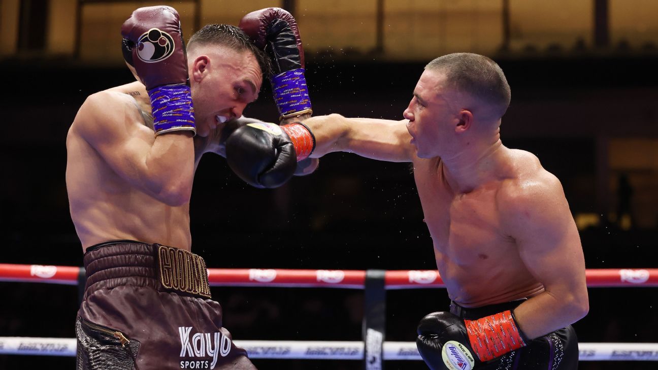 Nick Ball Retiene Título Pluma WBA Tras Dura Batalla ante Goodman ...