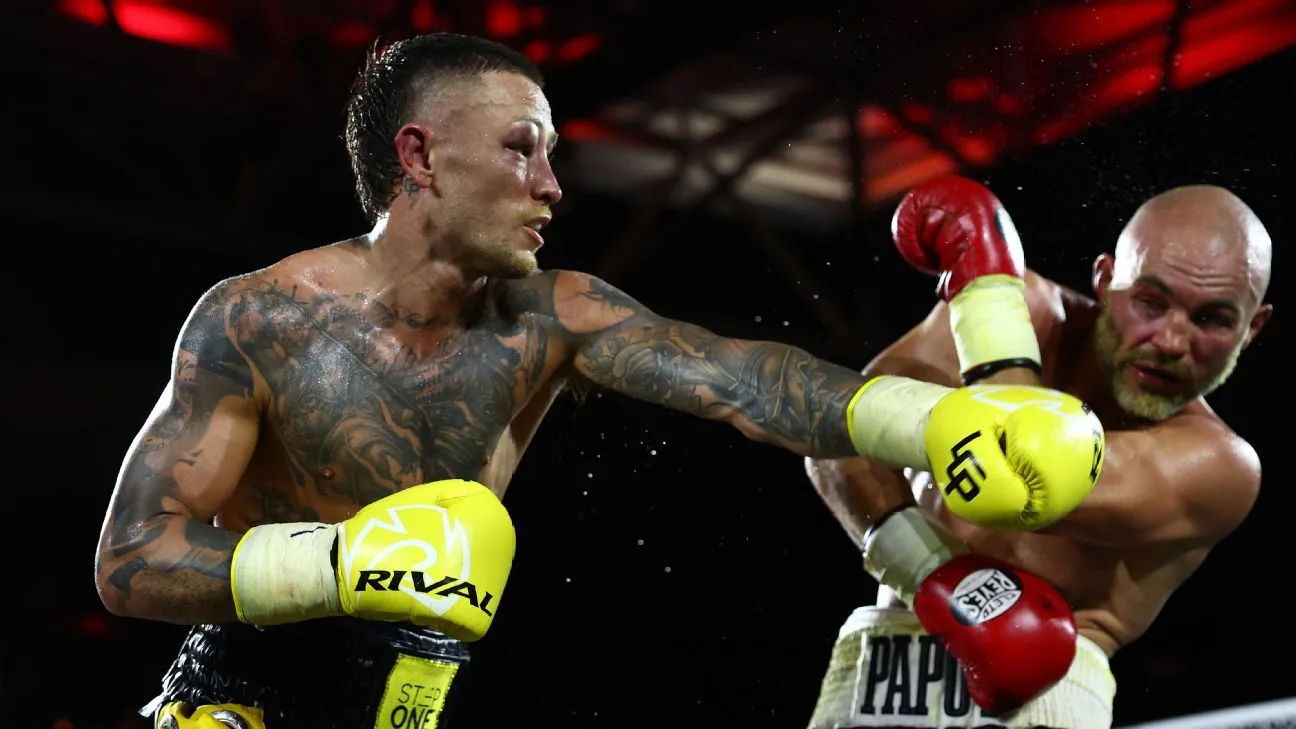 Boxeo: Liam Paro Asciende al Peso Welter, Nuevo Ranking y Sorpresas ...