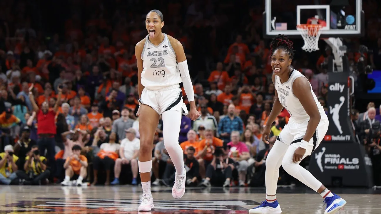 A'ja Wilson: La GOAT de la WNBA Conquista su Tercer Título con Las ...