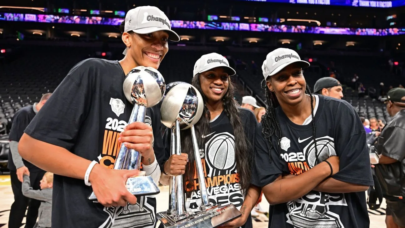 Aces: Wilson, Gray y Young, la Dinastía WNBA que Conquista el Tri ...