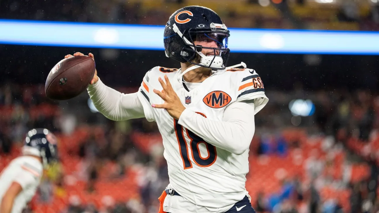Caleb Williams Ignora Críticas Tras Victoria de los Bears en MNF ...