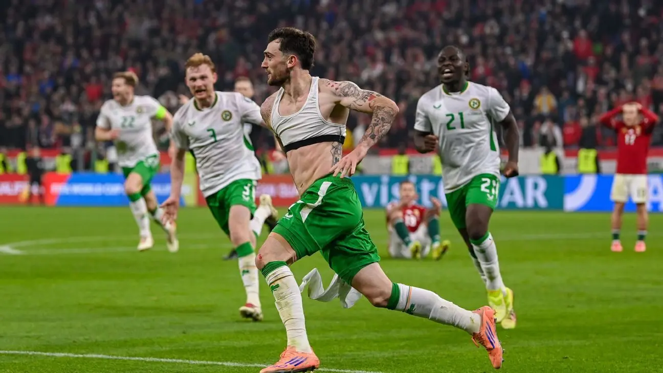 Parrott da triunfo épico a Irlanda con hat-trick y clasifica al ...
