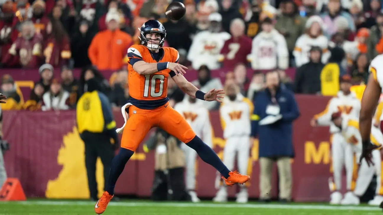 Broncos vs Commanders: TD's Épicos y Batalla por el Liderazgo NFL ...